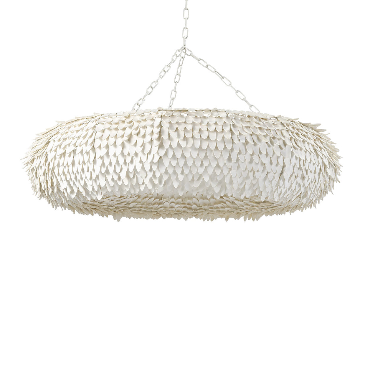 Palecek 2401-79 Mariposa Oval Coco Shell Pendant — LightStoreUSA