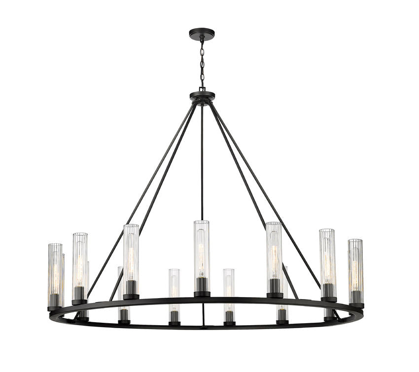 Z-Lite 3031-15BRZ Beau 60 Inch 15 Light Bronze Chandelier — LightStoreUSA