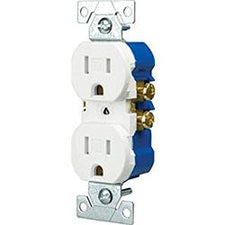 Cooper Wiring TR270W 15A 125V Duplex Tamper Resistant Receptacle ...