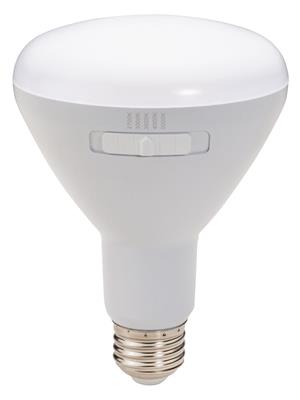 Topaz LBR30-9W-CTS-D 9 Watt BR30 Light Bulb 5 Color Temperature Select ...